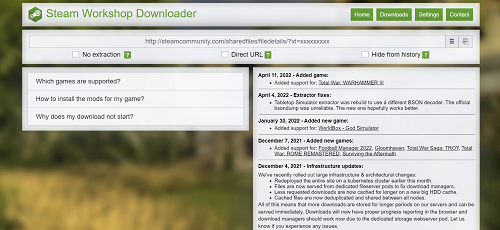 How to use enhanced steam workshop downloader - twinkmfk